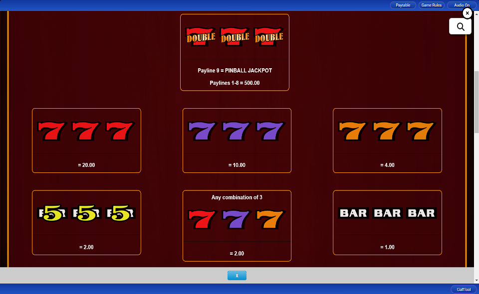 Play Pinball Double Gold by IGT - Free Demo